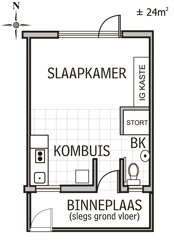Huurwooneenhede – Nigel Tuiste vir Bejaardes / Nigel Old Age Home